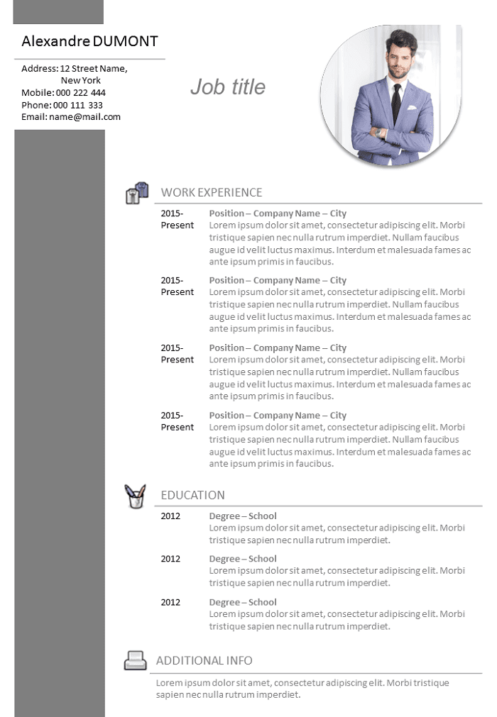 Free Resume Salesman To Download